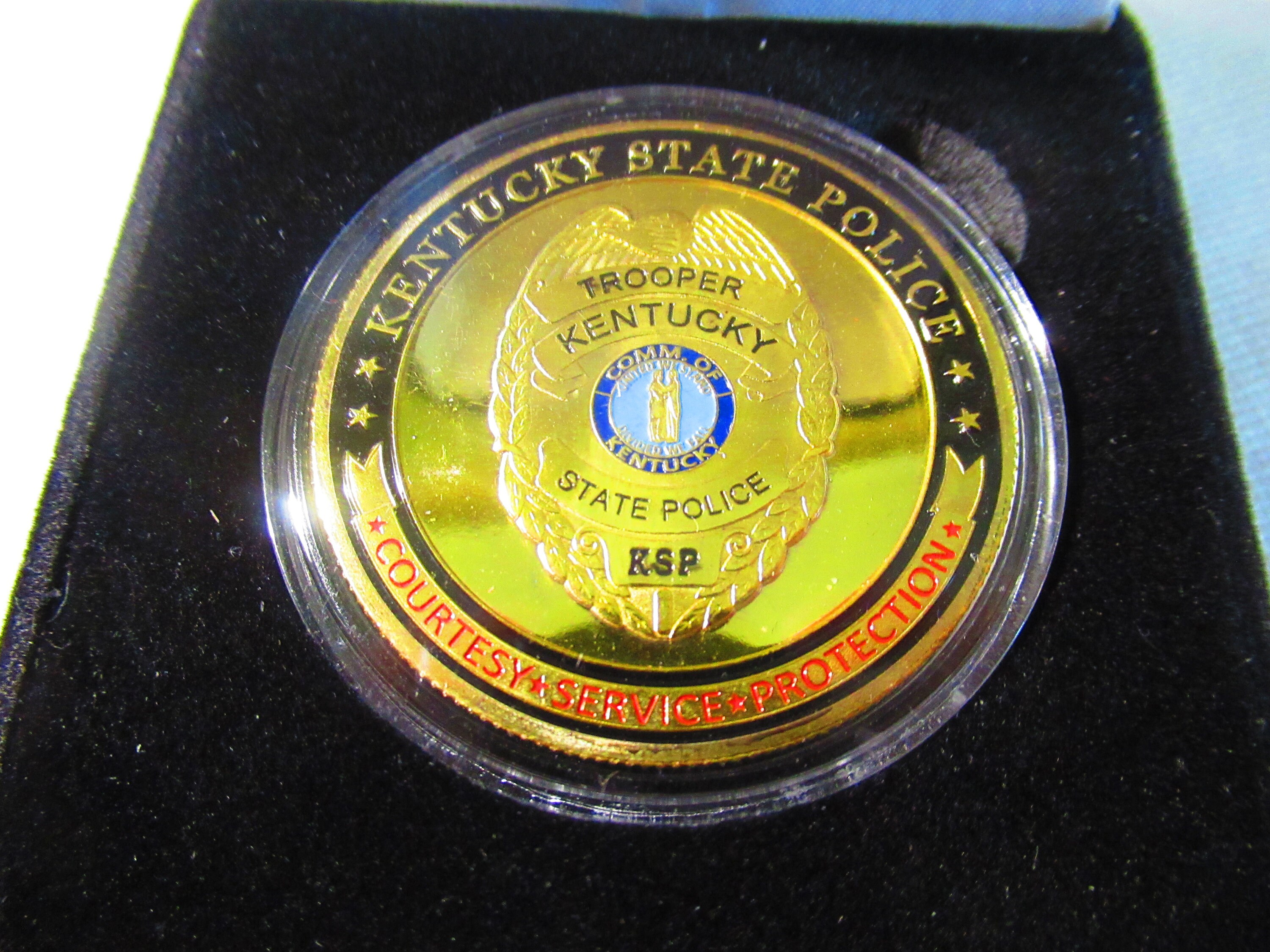 KENTUCKY STATE POLICE Challenge Coin - Etsy