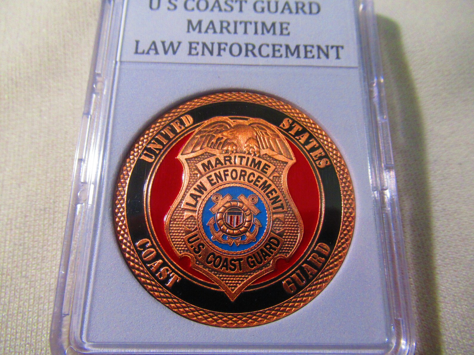 U S Coast Guard MARITIME LAW ENFORCEMENT Challenge Coin - Etsy