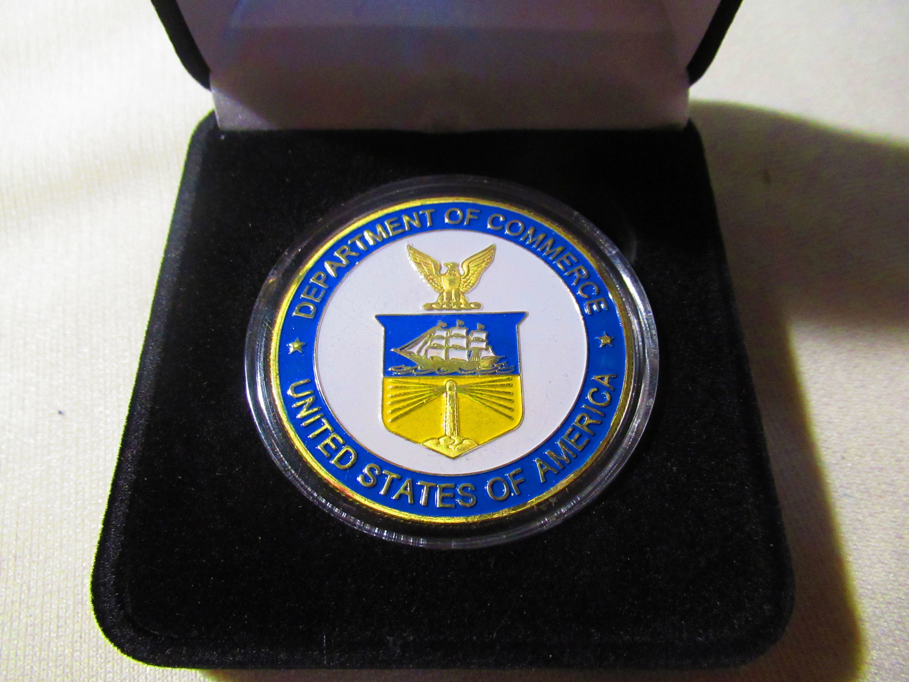 Department of Commerce Challenge Coin - Etsy