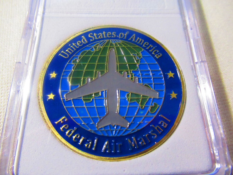 U S Federal Air Marshal Challenge Coin | Etsy