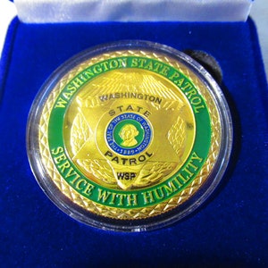 WASHINGTON STATE PATROL Challenge Coin - Etsy