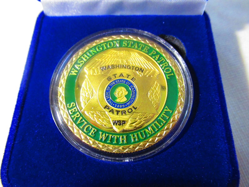 WASHINGTON STATE PATROL Challenge Coin - Etsy