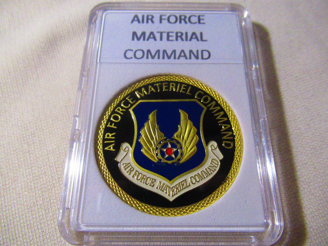 Air Force MATERIAL COMMAND Challenge Coin - Etsy