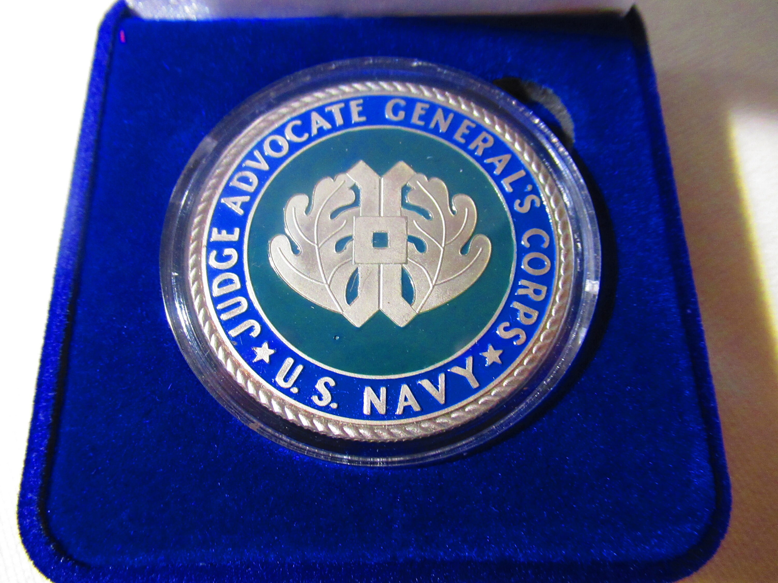 U S Navy (JAG) Judge Advocate General's Corps Challenge Coin - Etsy