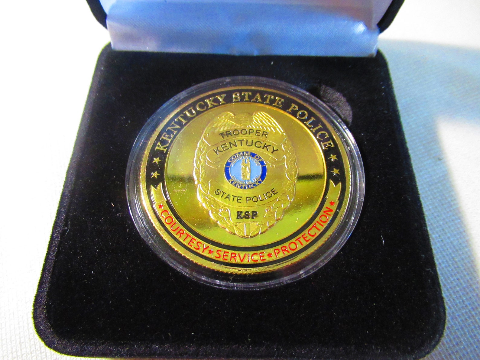 KENTUCKY STATE POLICE Challenge Coin - Etsy