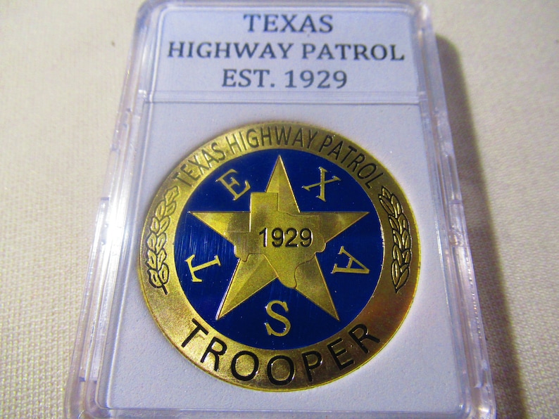 TEXAS HIGHWAY PATROL Challenge Coin - Etsy