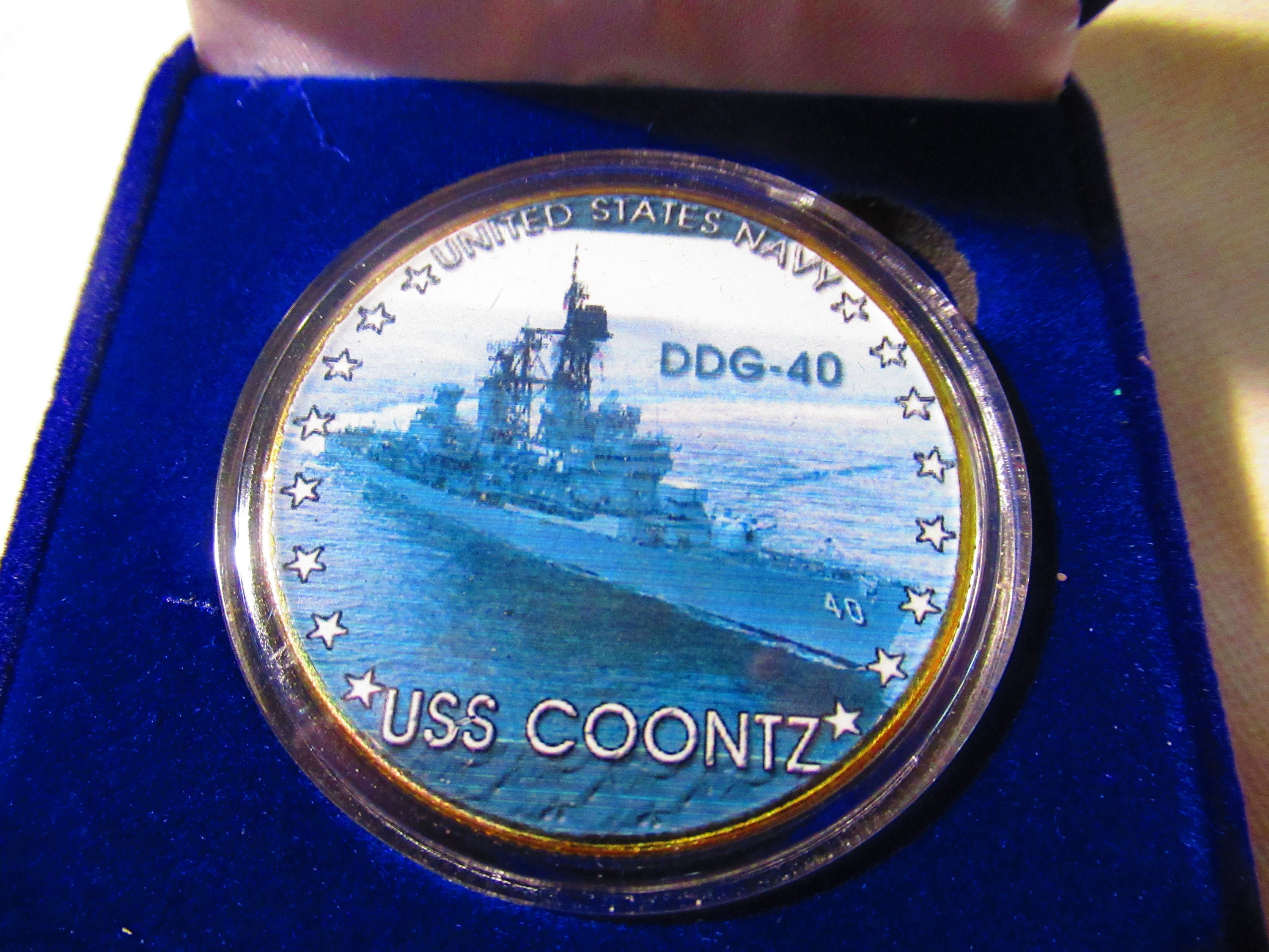 U S Navy - USS COONTZ (DDG-40) Challenge Coin - Etsy