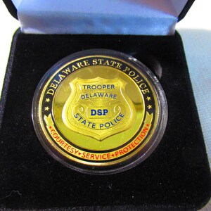 DELAWARE STATE POLICE Challenge Coin - Etsy