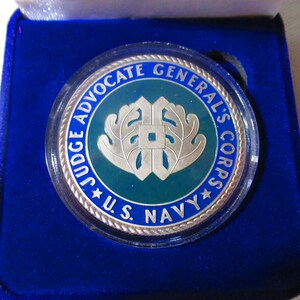 U S Navy (JAG) Judge Advocate General's Corps Challenge Coin - Etsy