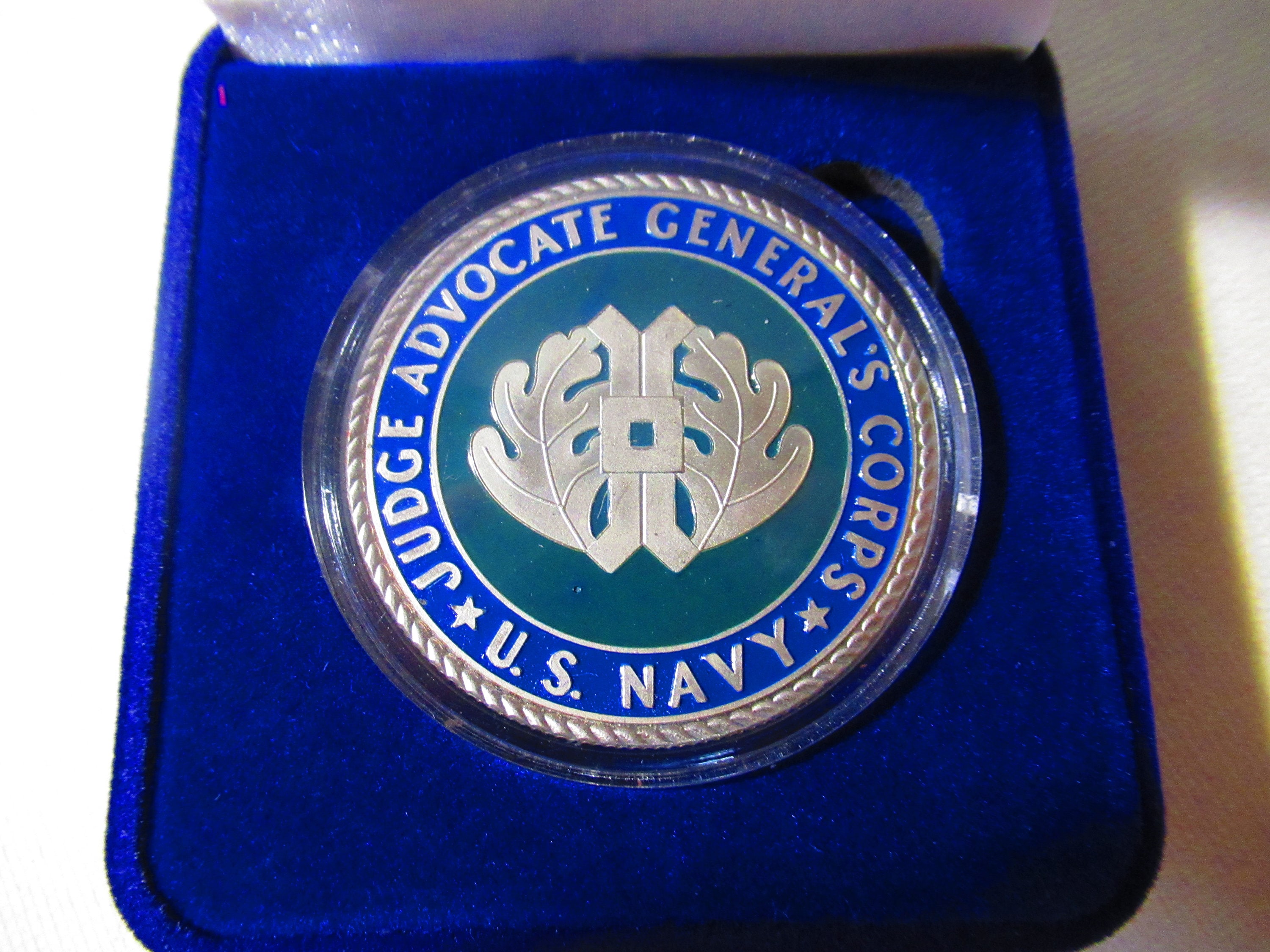 U S Navy (JAG) Judge Advocate General's Corps Challenge Coin - Etsy