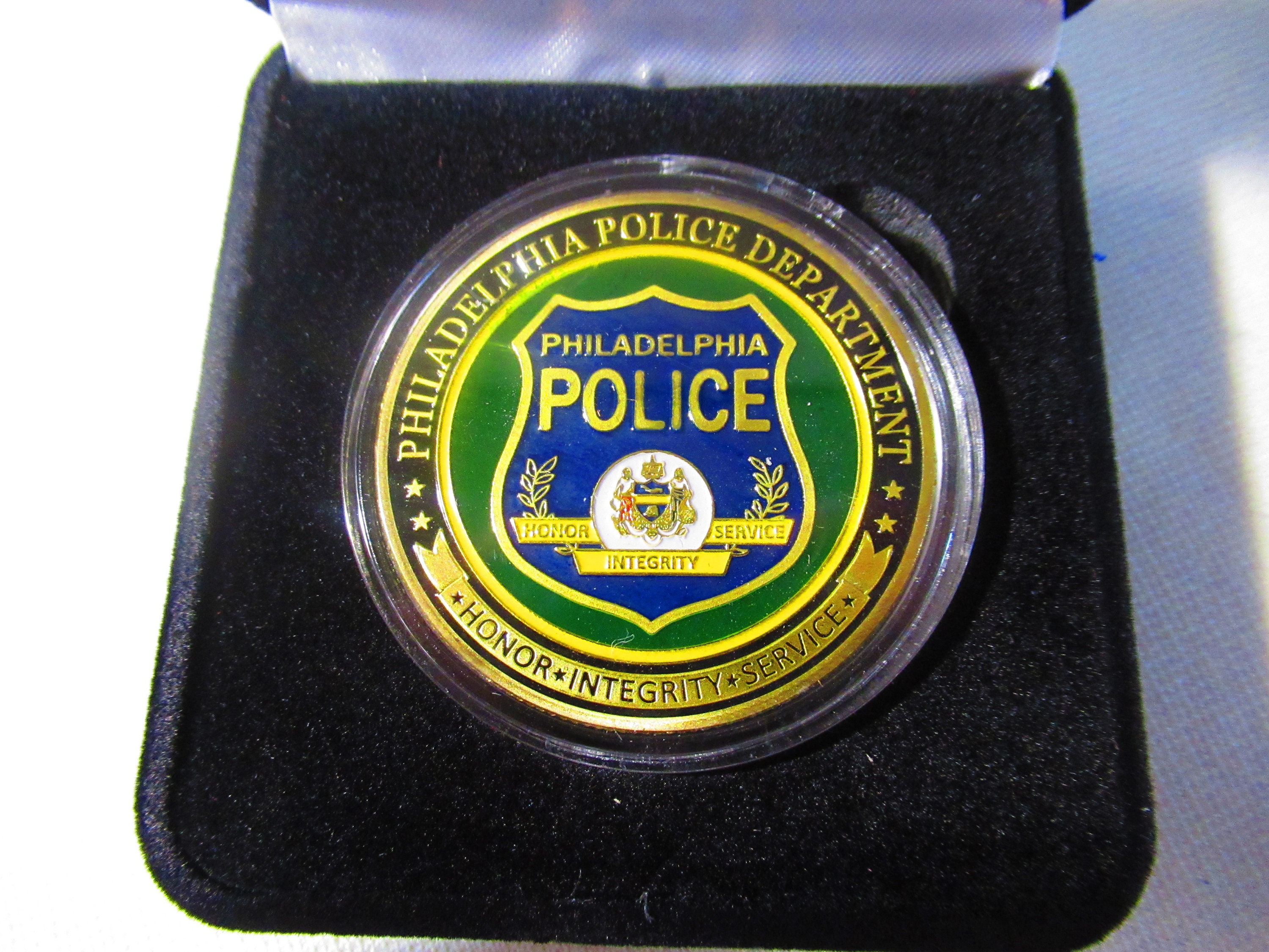 CITY OF PHILADELPHIA Police Dept. Challenge Coin - Etsy