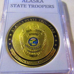 ALASKA STATE TROOPERS Challenge Coin - Etsy