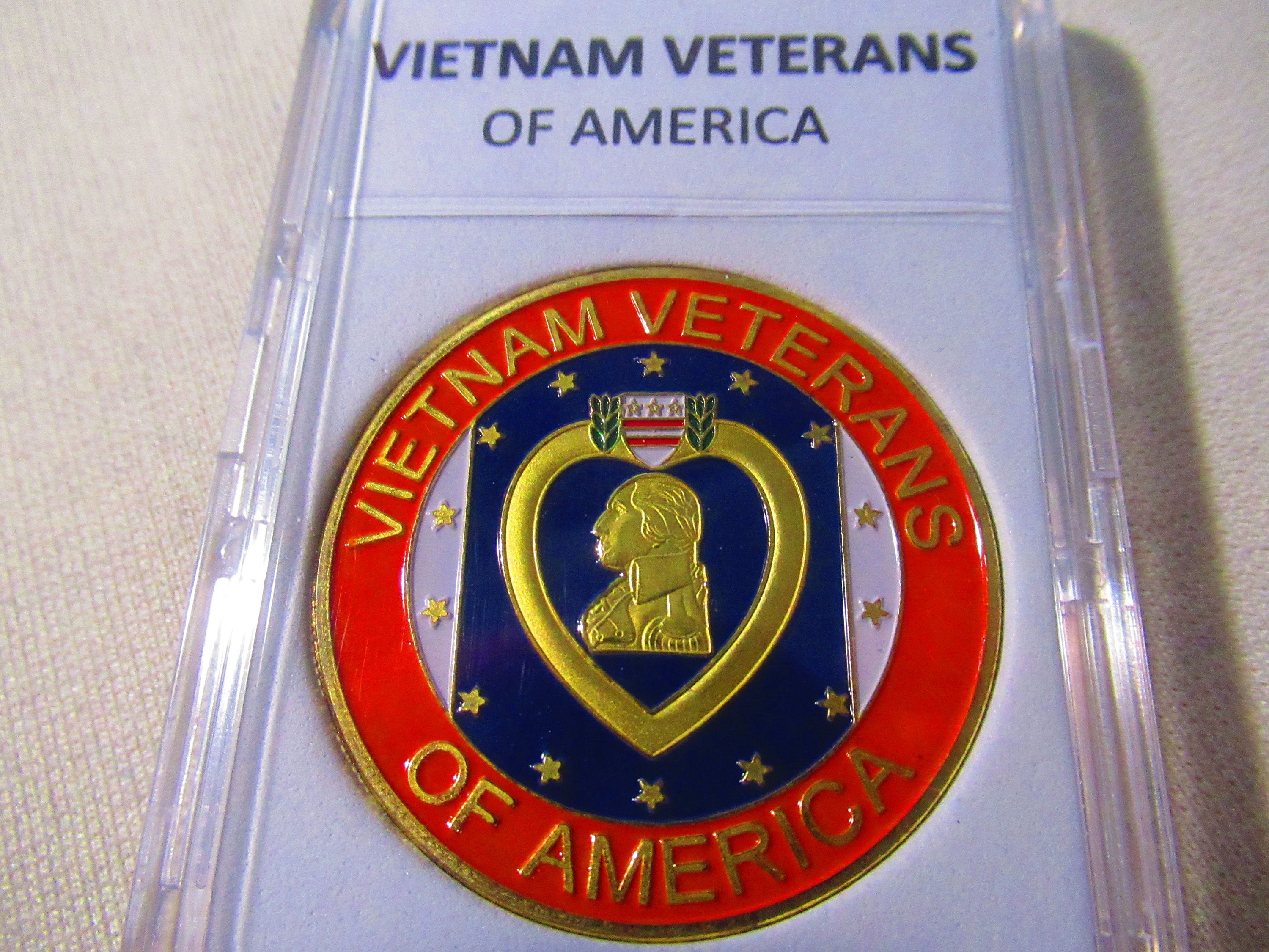 VIETNAM VETERANS of AMERICA Challenge Coin | Etsy