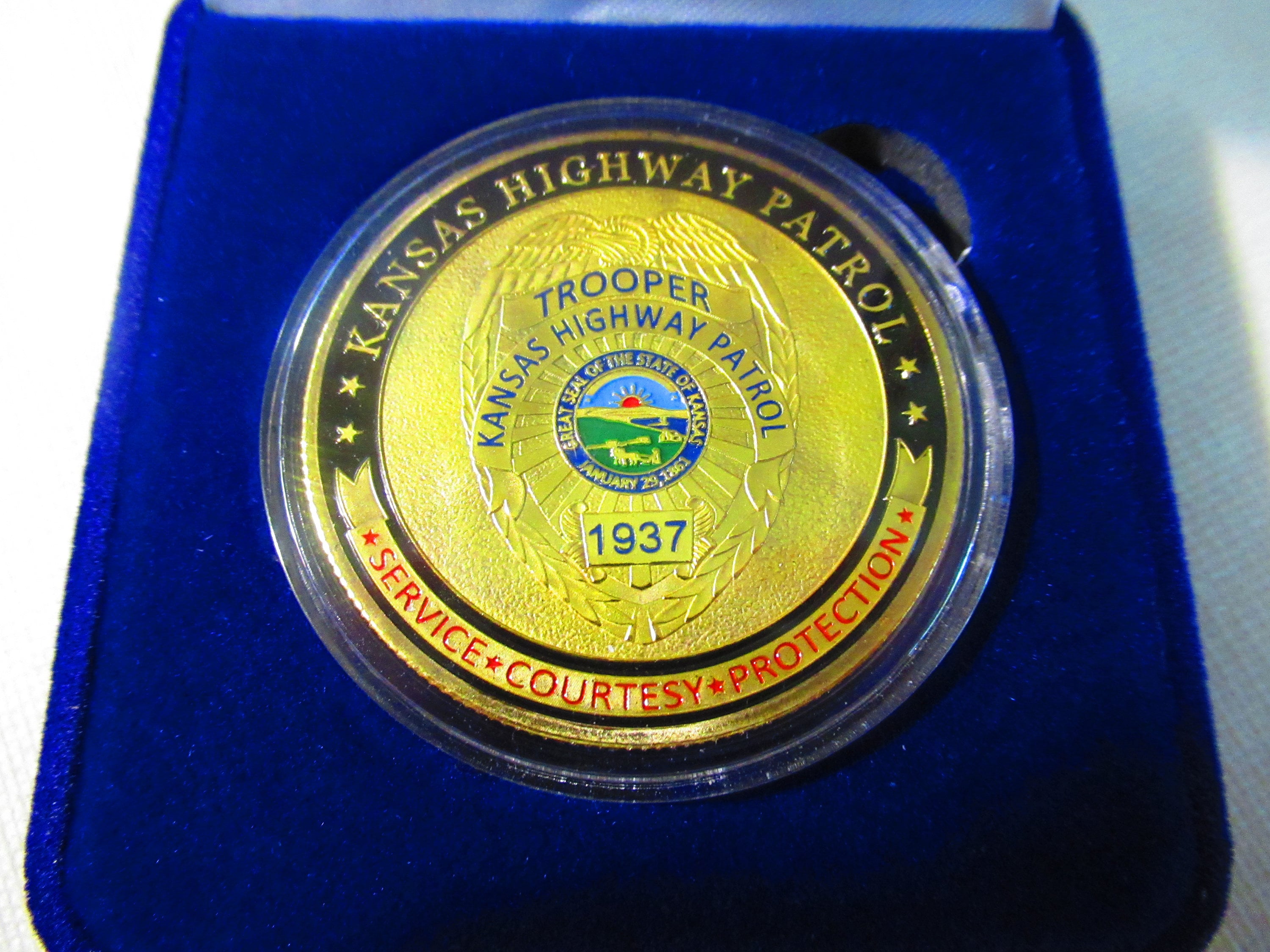 KANSAS HIGHWAY PATROL Challenge Coin - Etsy UK