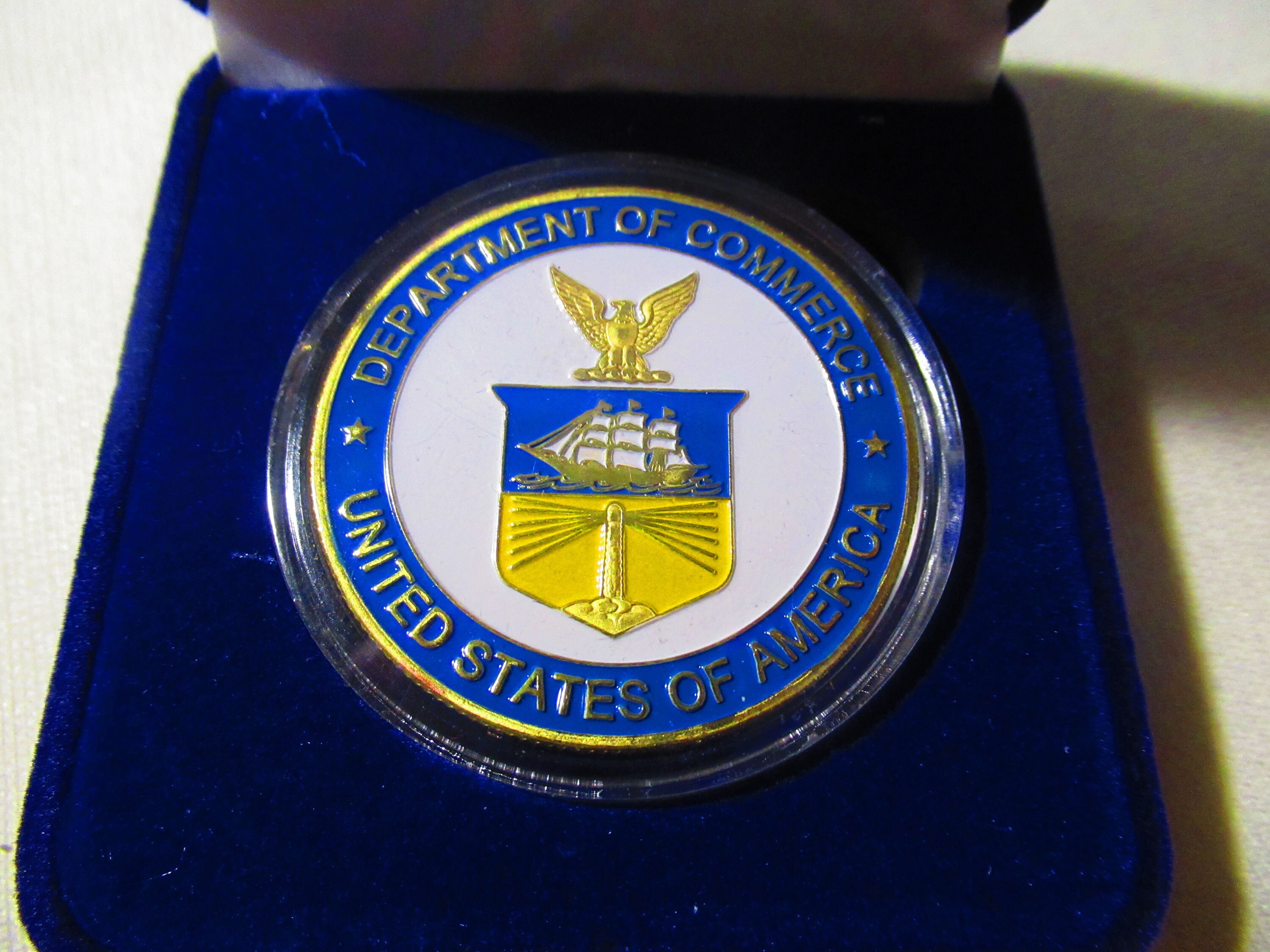 Department of Commerce Challenge Coin - Etsy
