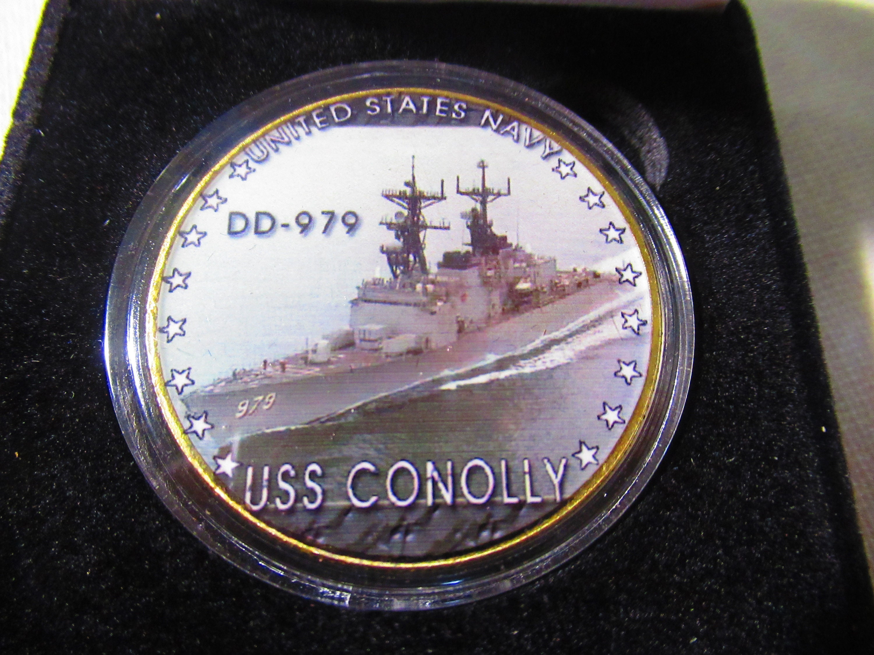 U S Navy USS Conolly DD-979 Challenge Coin | Etsy