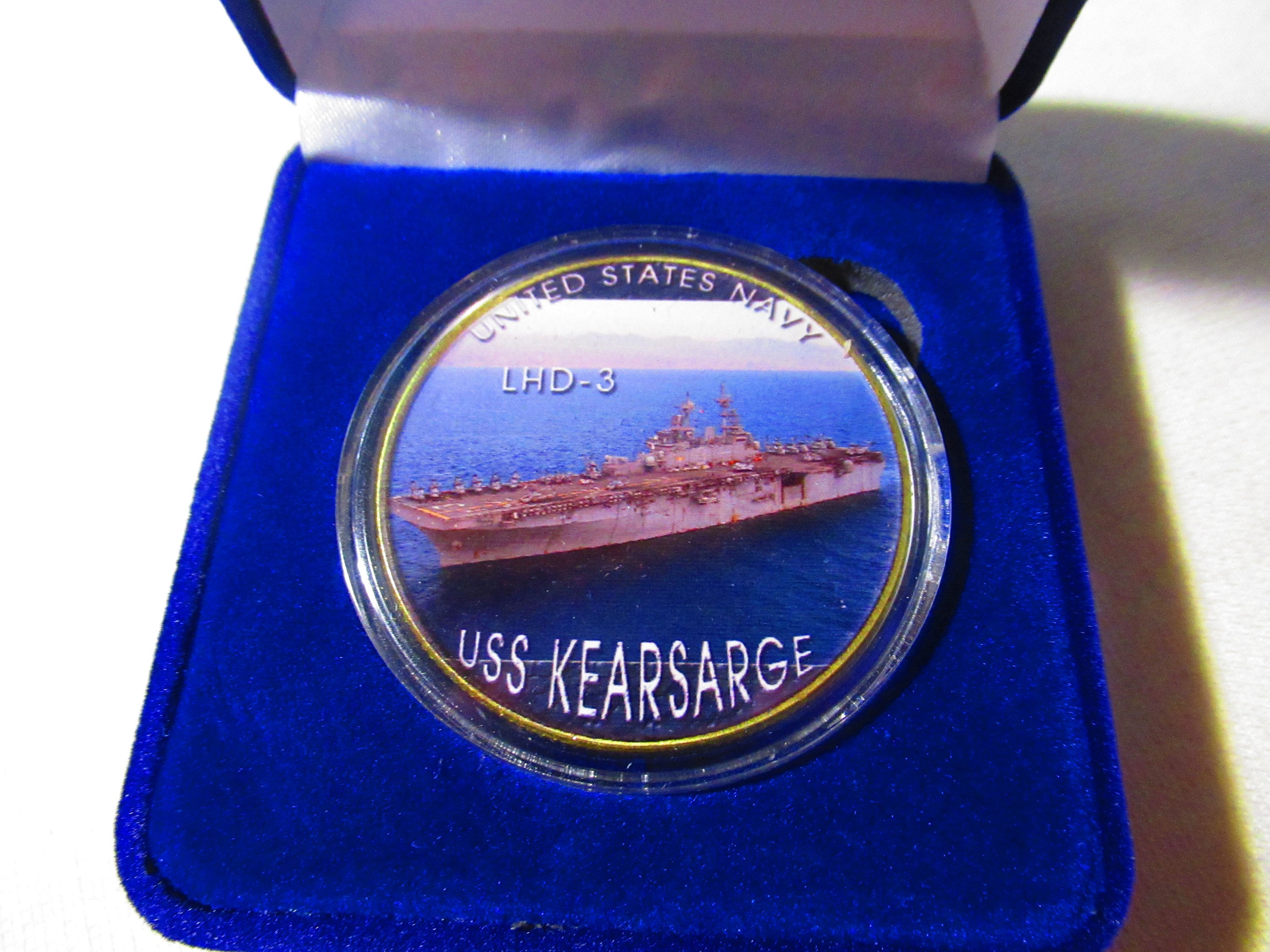 U S Navy USS KEARSARGE LHD-3 Challenge Coin | Etsy
