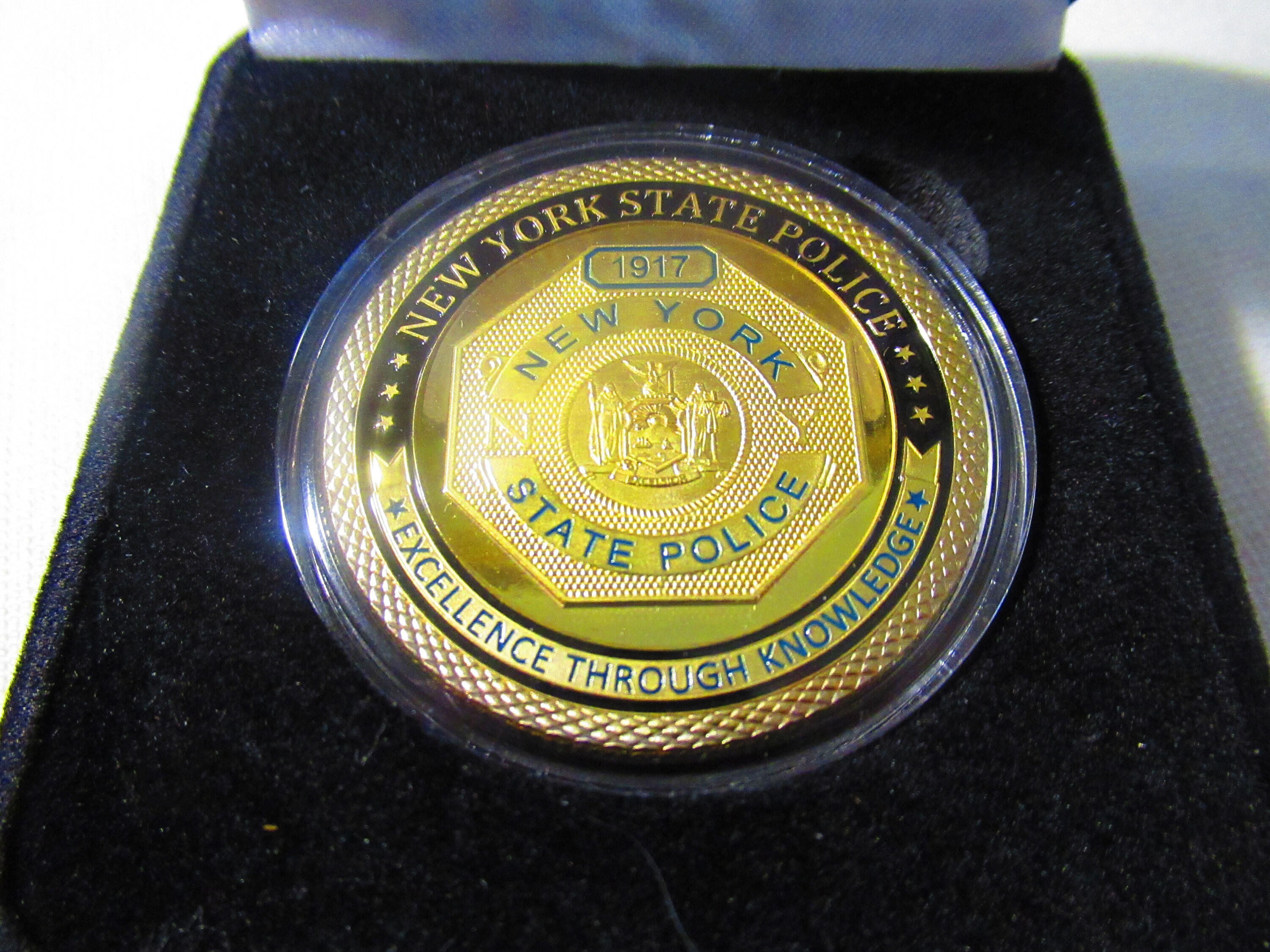 NEW YORK STATE Police Challenge Coin | Etsy