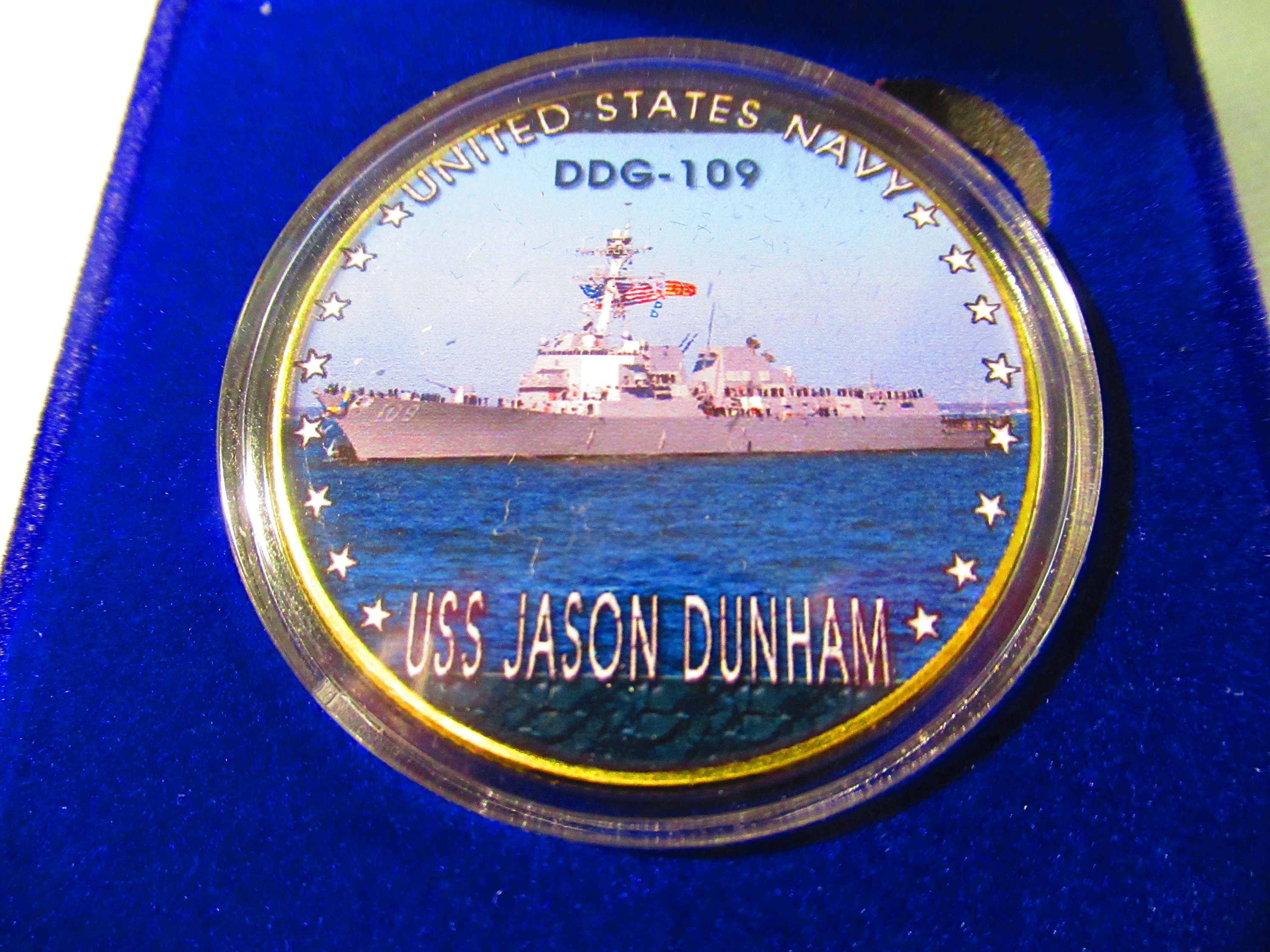 U S Navy - USS Jason Dunham (DDG-109) Challenge Coin - Etsy