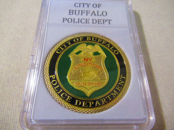 City of Buffalo Police Dept Challenge Coin | Etsy