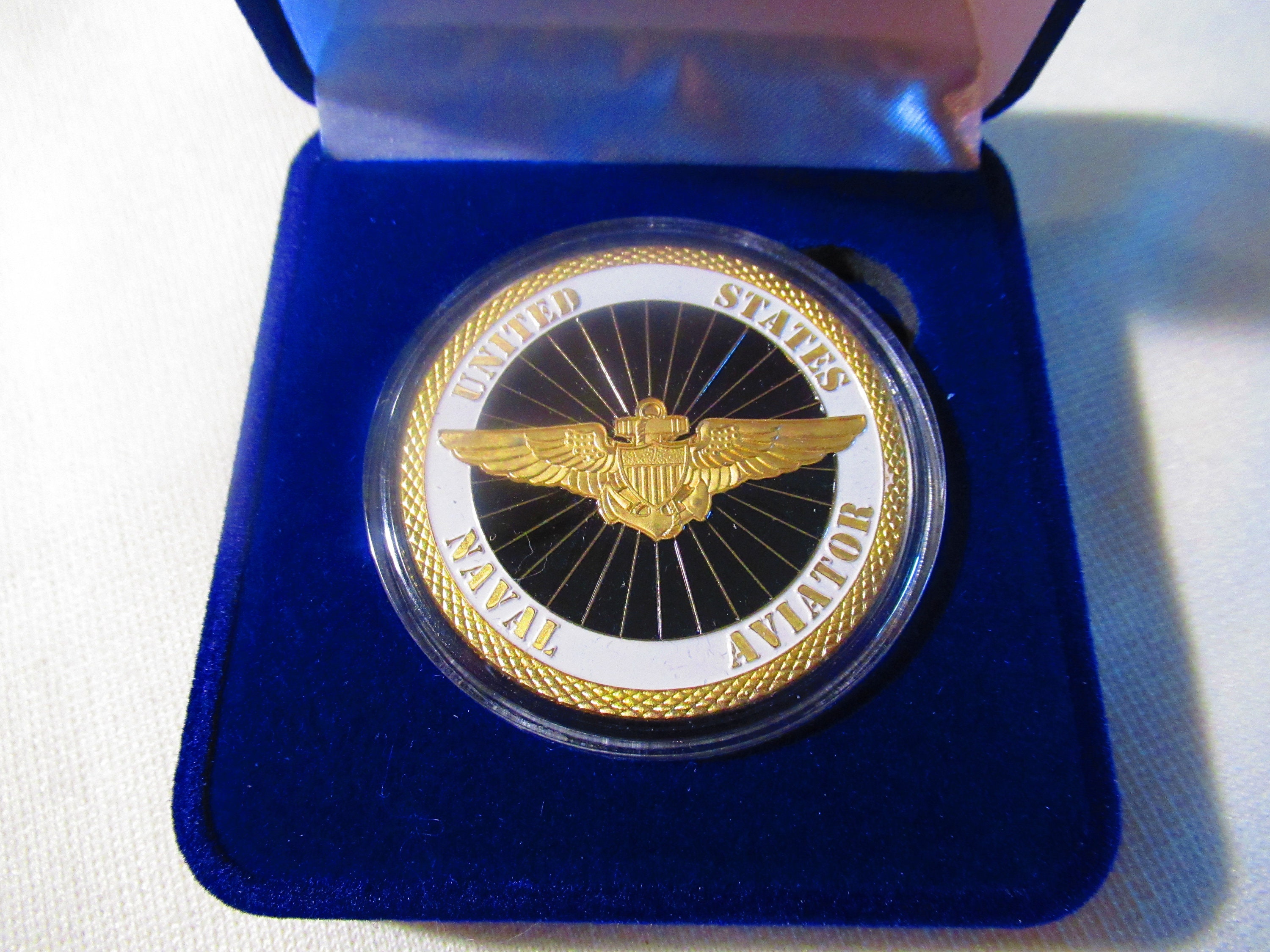 U S NAVAL AVIATOR 'WINGS' Challenge Coin - Etsy