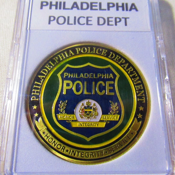 Philadelphia Police Badge - Etsy