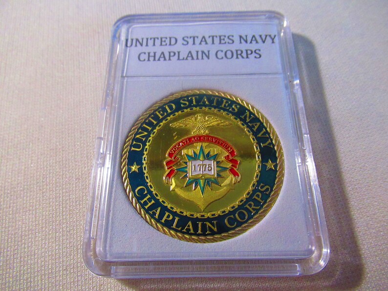 U S NAVY CHAPLAIN CORPS Challenge Coin - Etsy