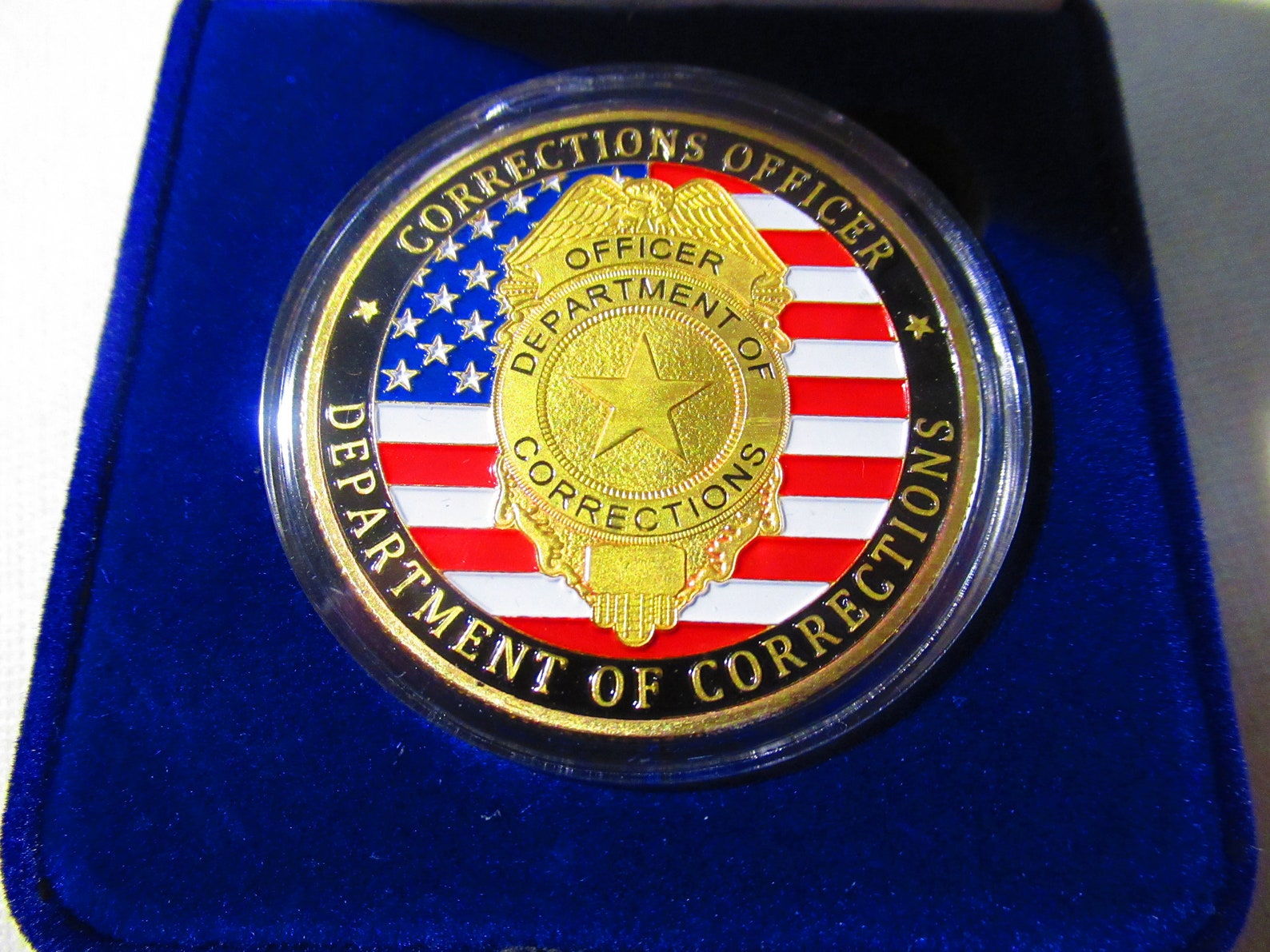 Department of Corrections Officer Challenge Coin - Etsy