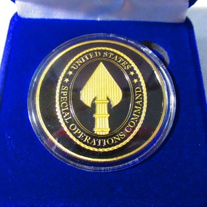 United States Special Operations Command Challenge Coin - Etsy