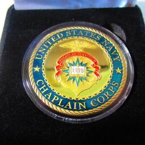 U S NAVY CHAPLAIN CORPS Challenge Coin - Etsy