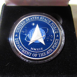 United States SPACE FORCE Challenge Coin - Etsy