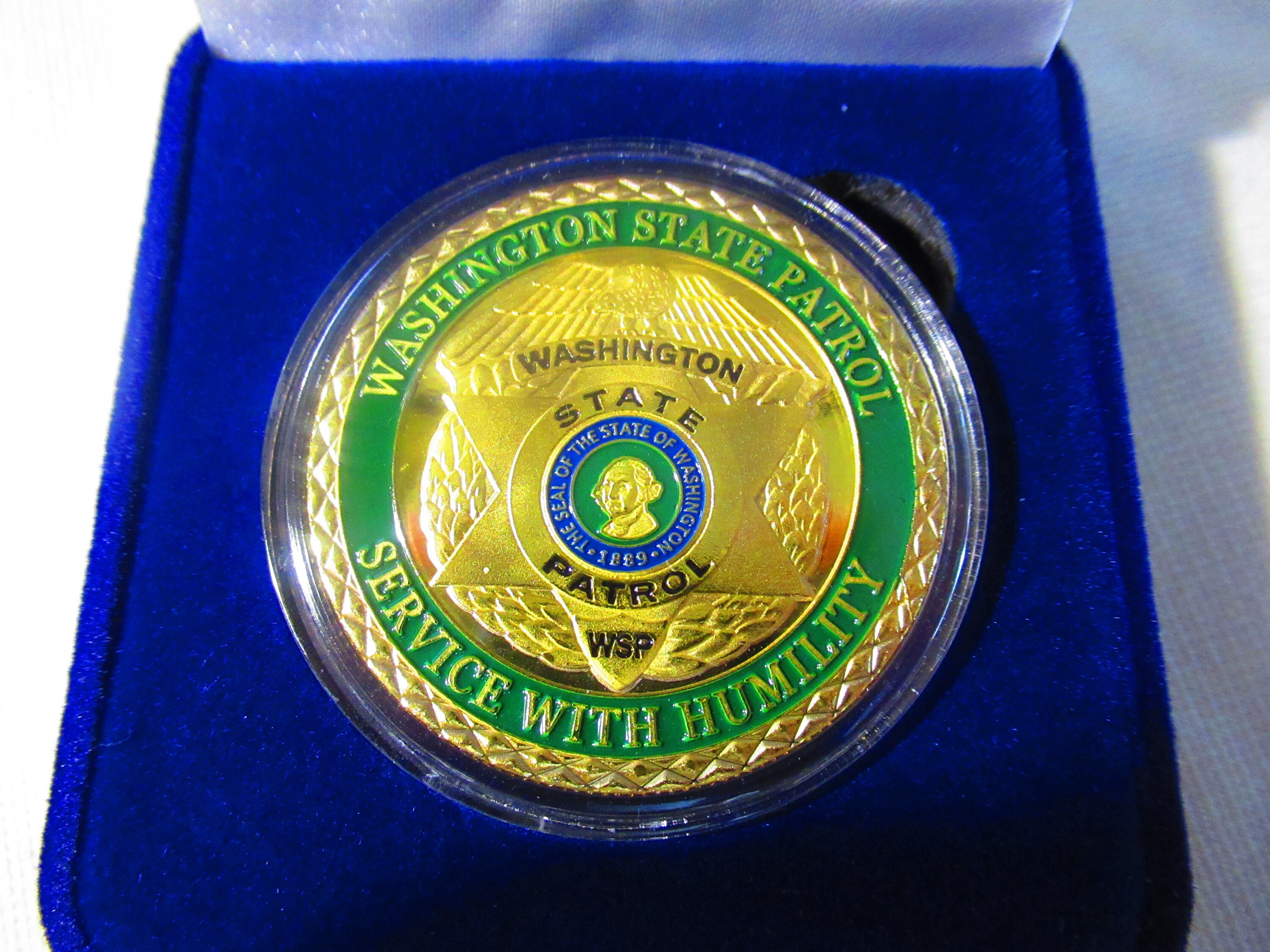WASHINGTON STATE PATROL Challenge Coin | Etsy