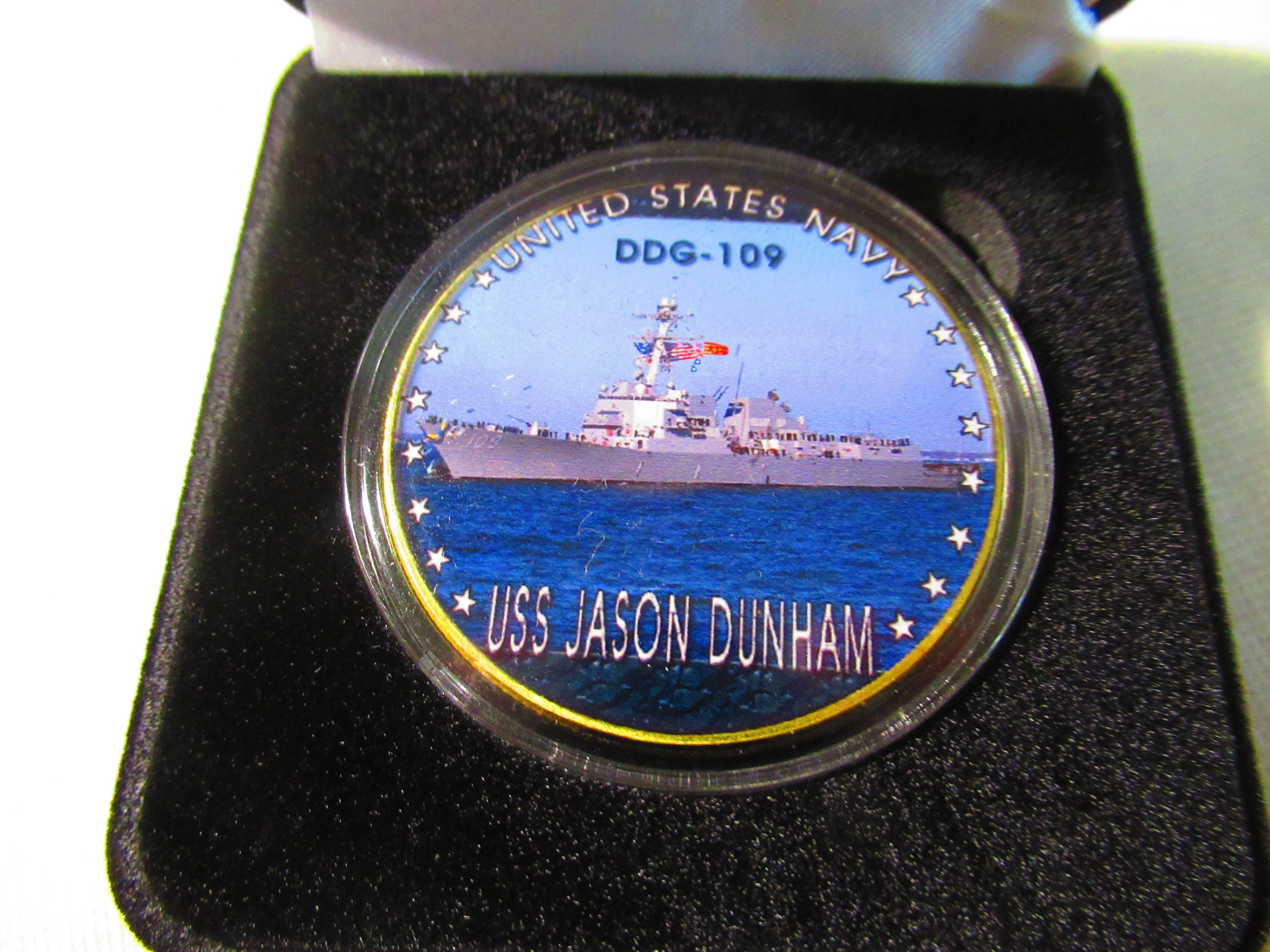 U S Navy - USS Jason Dunham (DDG-109) Challenge Coin - Etsy