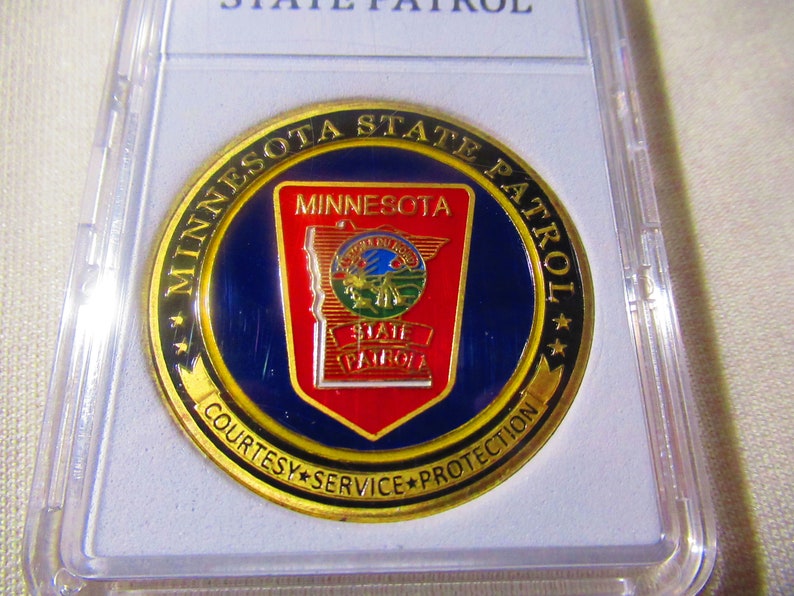 MINNESOTA STATE PATROL Challenge Coin - Etsy