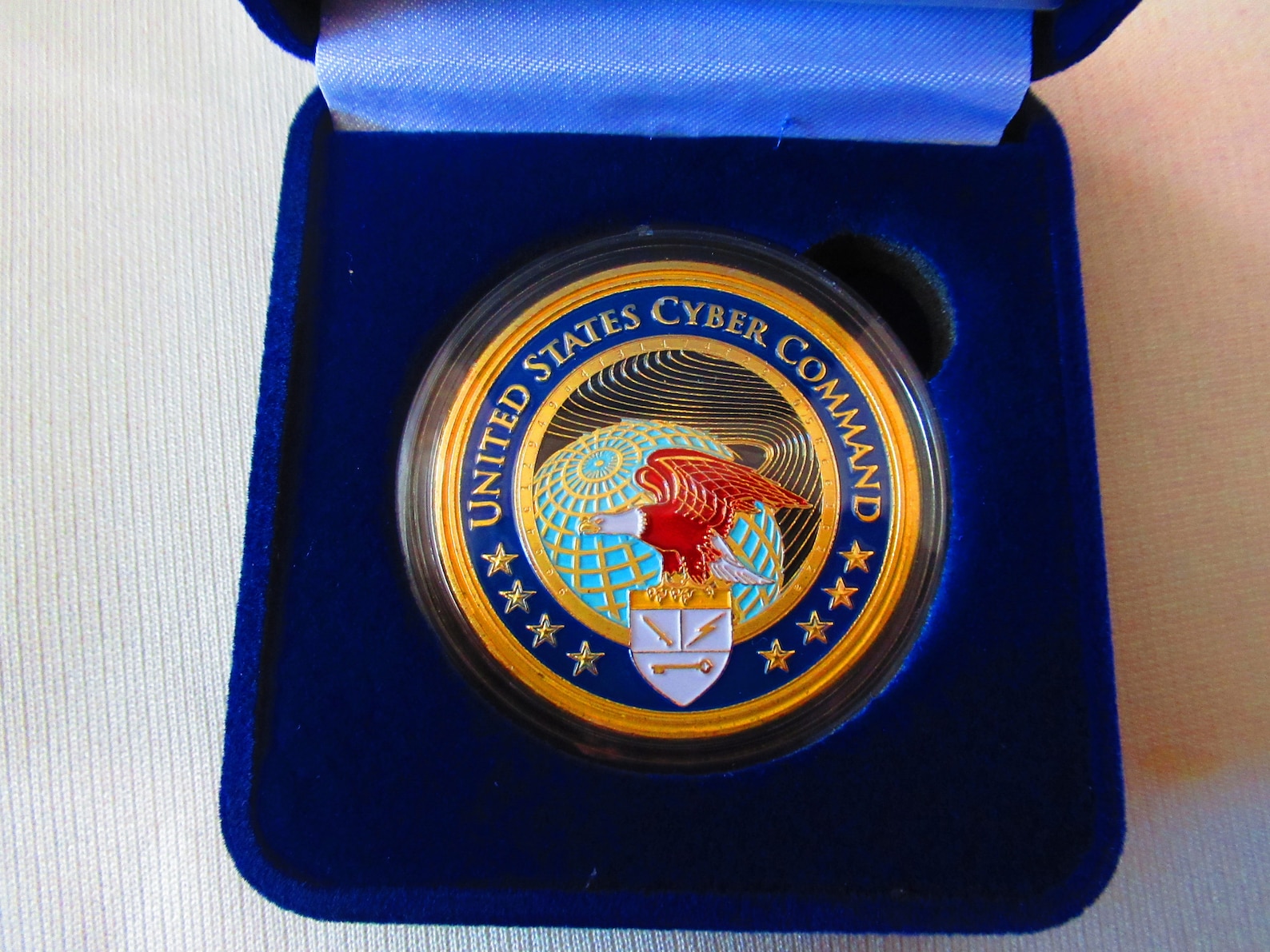 United States Cyber Command Challenge Coin - Etsy