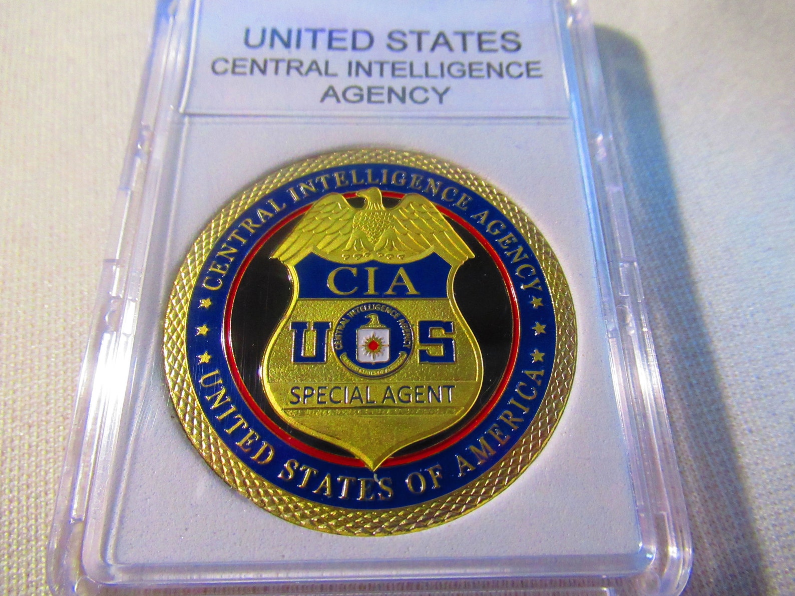 Central Intelligence Agency CIA Shield Challenge Coin - Etsy