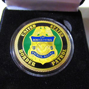 CUSTOMS and BORDER PATROL Challenge Coin - Etsy