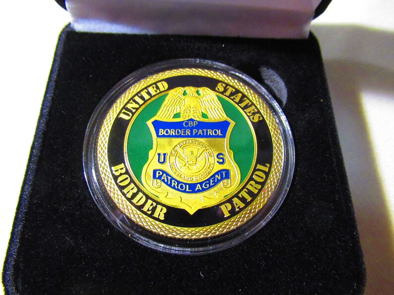 CUSTOMS and BORDER PATROL Challenge Coin - Etsy