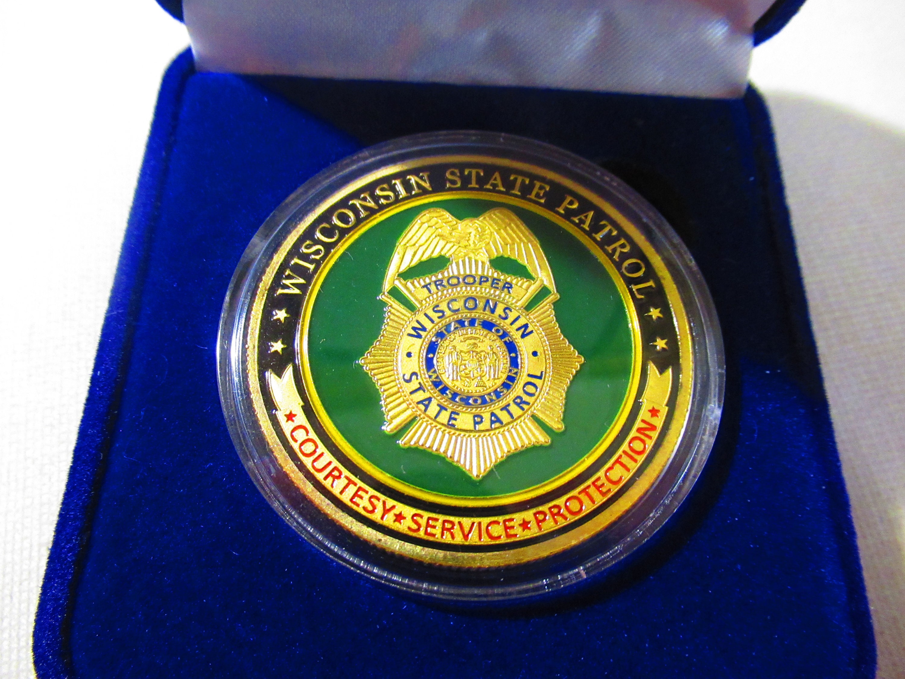 WISCONSIN STATE PATROL Challenge Coin - Etsy