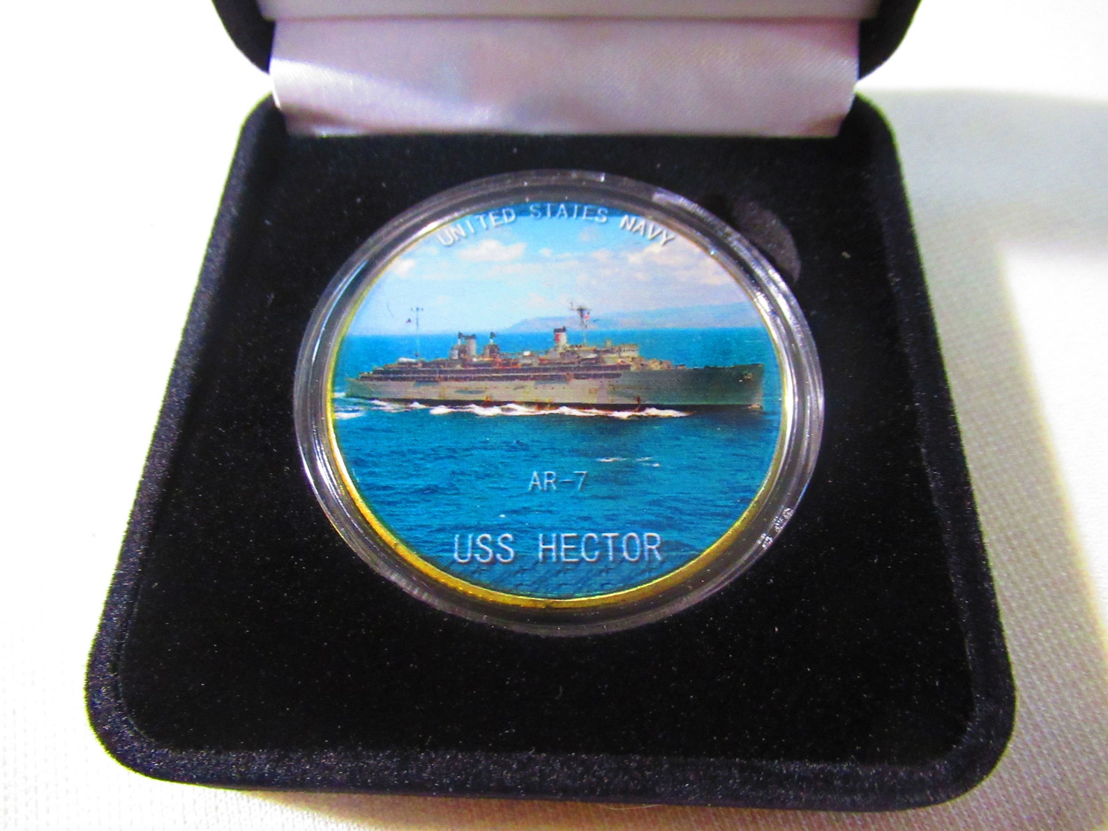 U S Navy - USS HECTOR AR-7 Challenge Coin - Etsy
