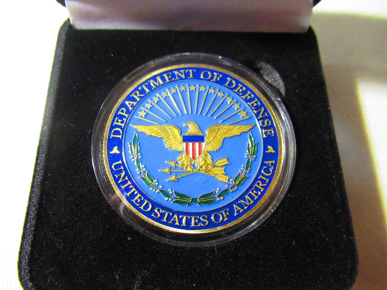 United States Department of Defense Challenge Coin | Etsy