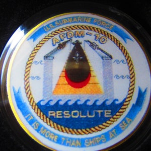 U S NAVY - USS Resolute AFDM-10 Challenge Coin - Etsy