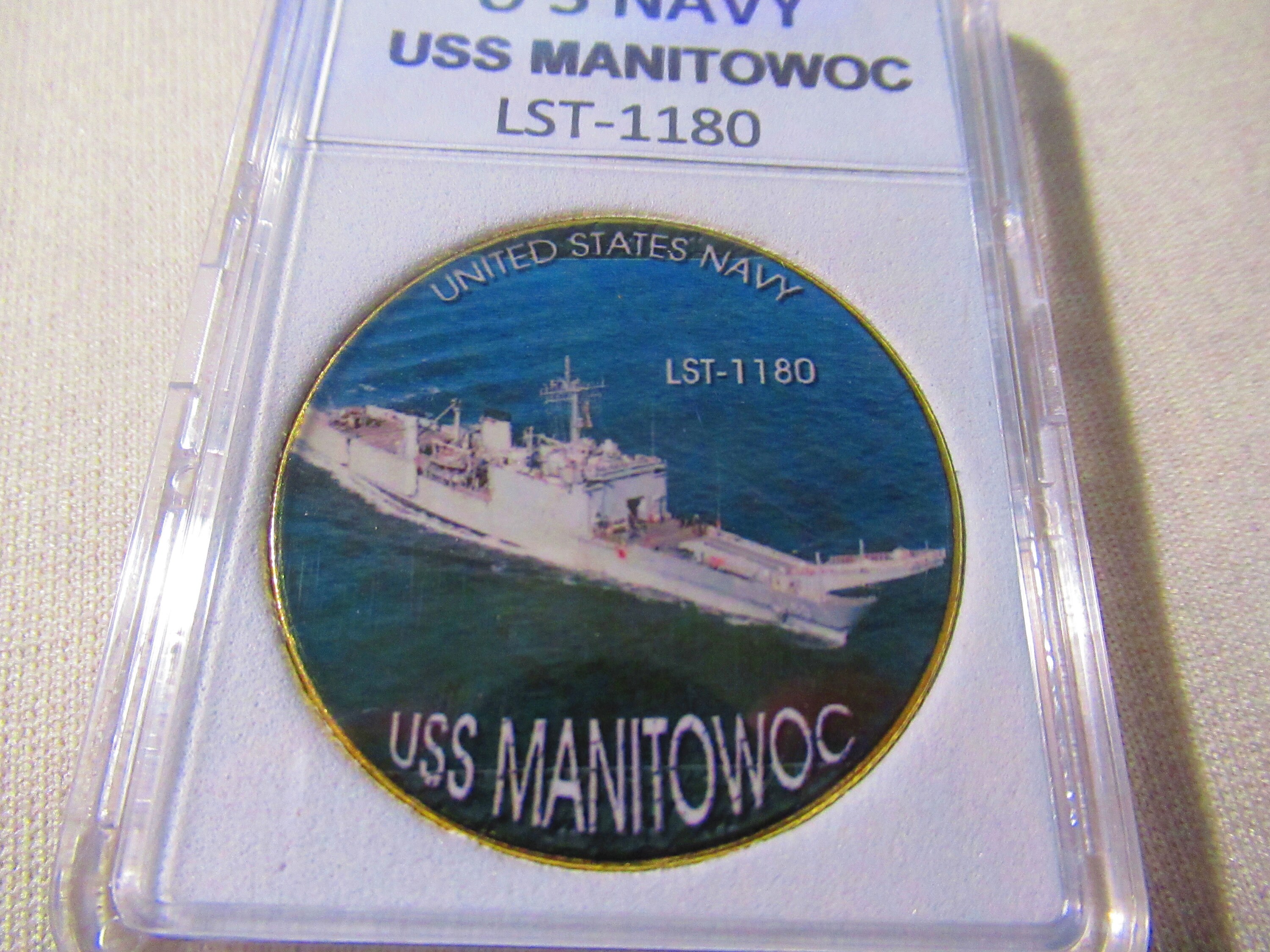 U S Navy - USS MANITOWOC (LST-1180) Challenge Coin - Etsy