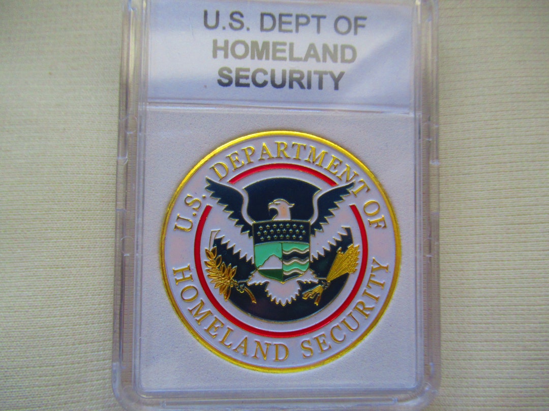 Department of Homeland Security Challenge Coin - Etsy