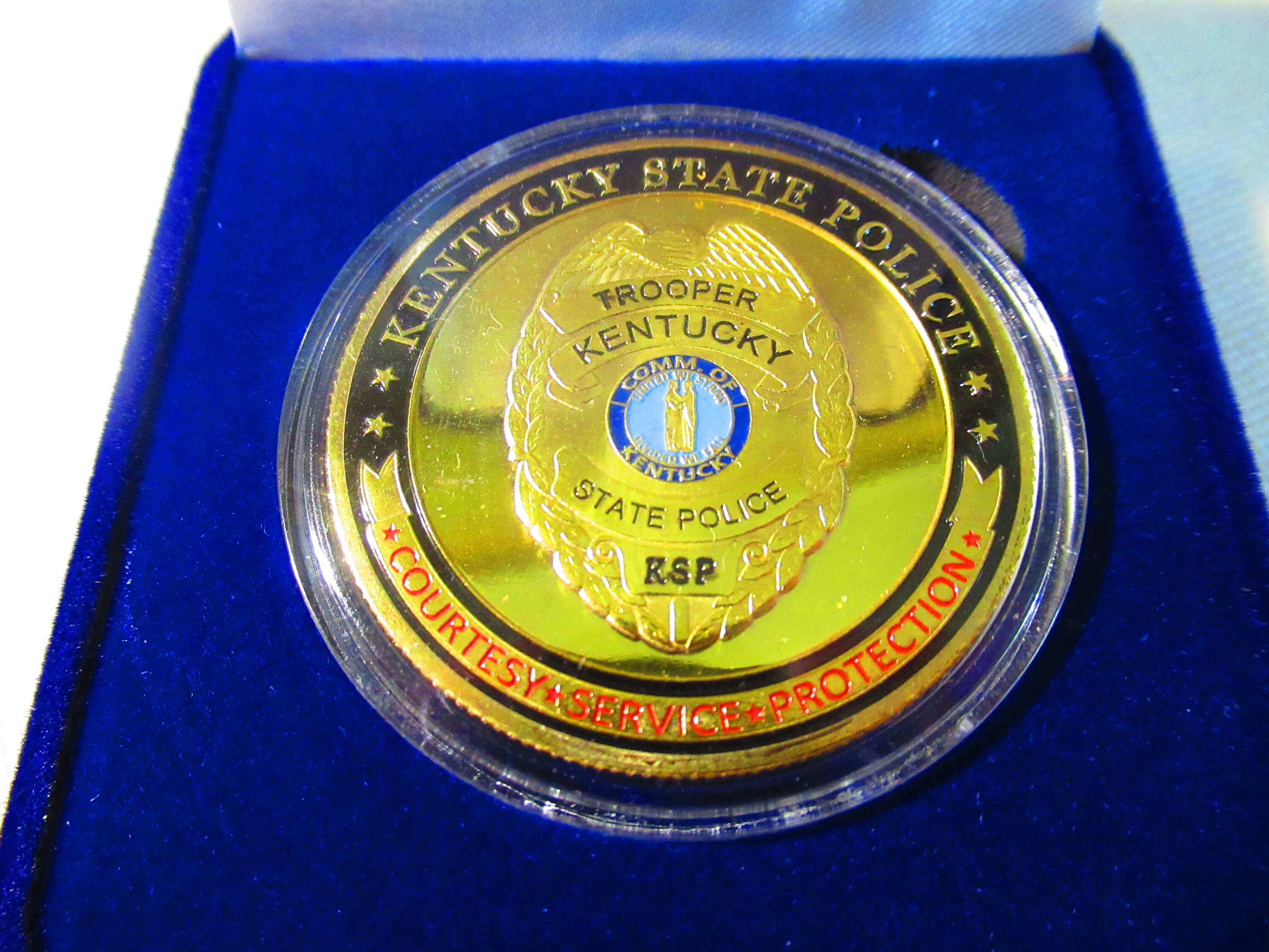 KENTUCKY STATE POLICE Challenge Coin - Etsy