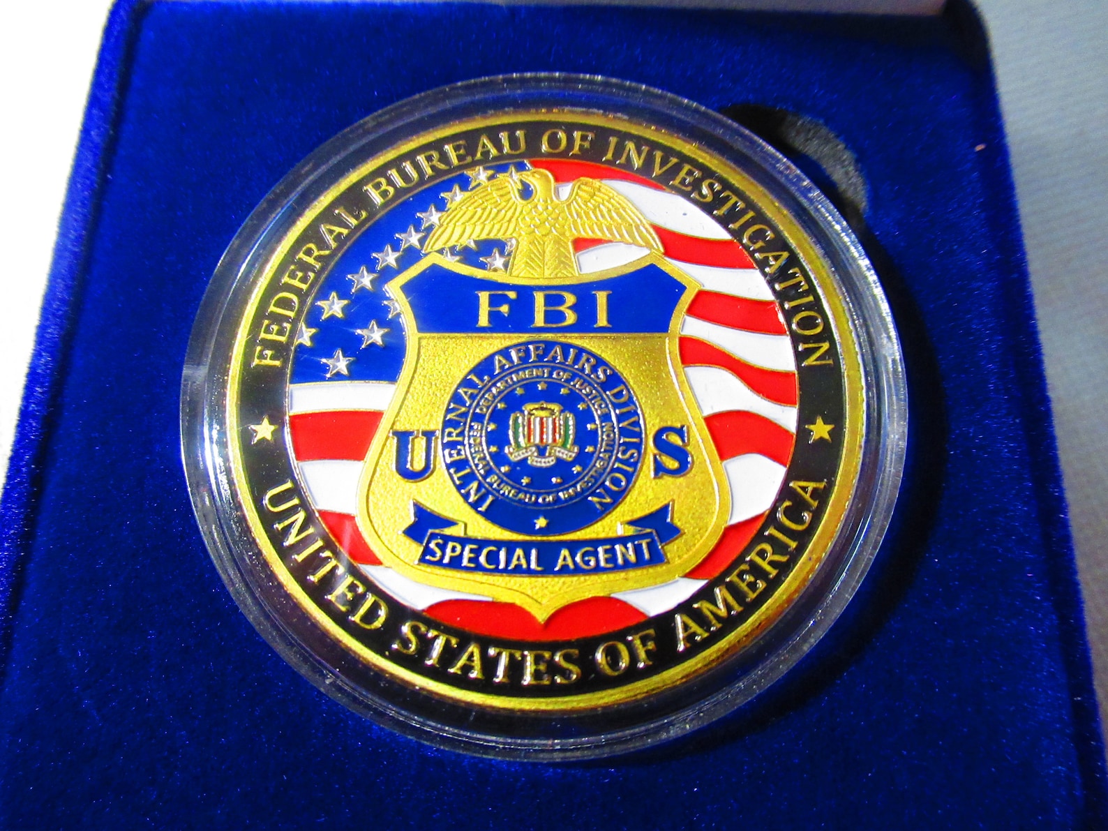 Federal Bureau of Investigation FBI Challenge Coin - Etsy