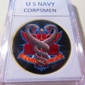 US NAVY CORPSMEN Challenge Coin - Etsy