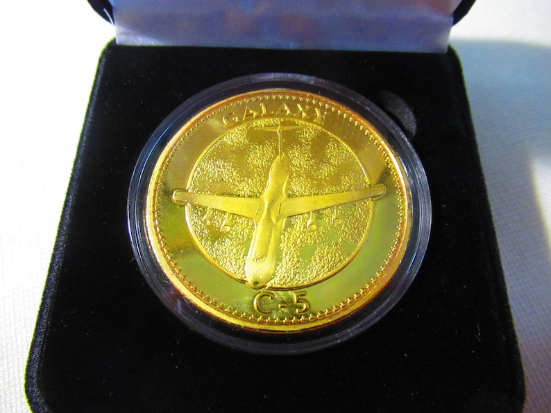 U S AIR FORCE C-5 GALAXY Challenge Coin - Etsy