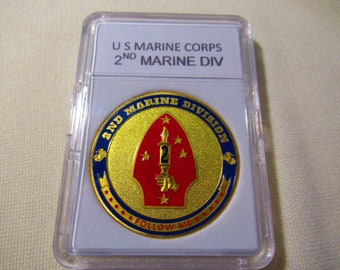 U.S. Marine Corps 5th Marine Division Challenge Coin - Etsy