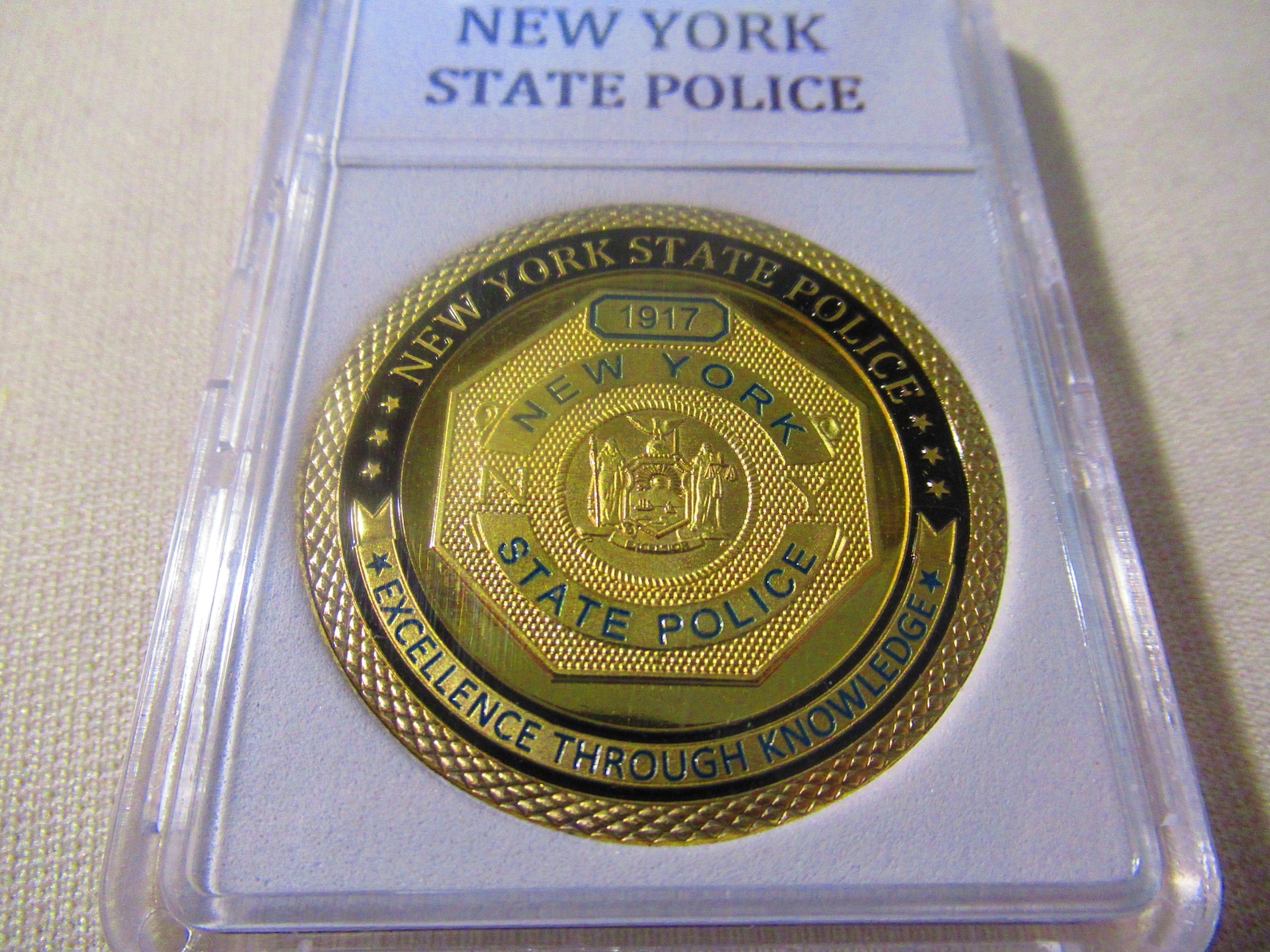 NEW YORK STATE Police Challenge Coin - Etsy